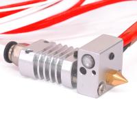 China CR-10 Aluminum Heating Block Red 3D Printer Extruder Kit 12/24V 40W for sale