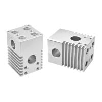 China PC4-01 35*35*50mm Ultimaker2 Aluminum Alloy Cross Slide 4 Nozzles for sale