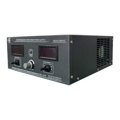 China 1.2KW Anodizing Rectifier Power Supply 0-100A Output CC CV Control Regulaed Power Supp for sale