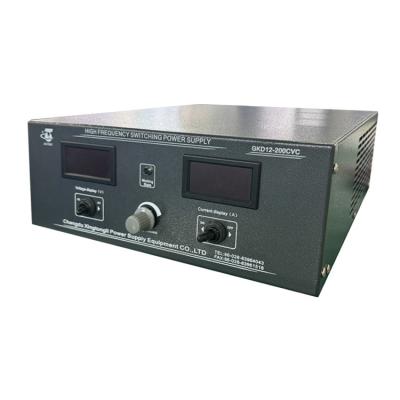 China 12V 200A Digital Display Anodizing Power Supply 2.4KW AC Input 380V Three Phase Over voltage Protection for sale