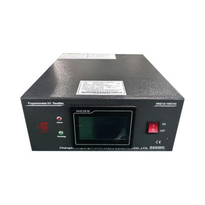 China Programmable 12V 100A DC Power Rectifier for Electroplating Applications Single Phase 220V for sale
