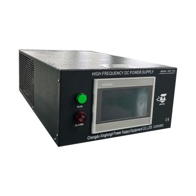 China 24V 200A Electroplating Rectifier 220V Three Phase PLC HMI Modbus TCP Low Ripple DC Power Supply for sale