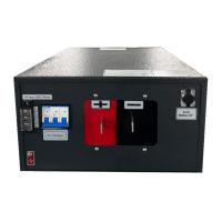 China 24V 200A Electroplating Rectifier 220V Three Phase PLC HMI Modbus TCP Low Ripple DC Power Supply for sale