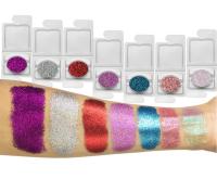 China You Own Brand Makeup 15 Colors Glitter Palette , Private Label Cosmetics Makeup for sale