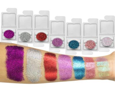 China You Own Brand Makeup 15 Colors Glitter Palette , Private Label Cosmetics Makeup for sale