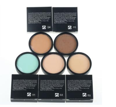 China Make Your Own Logo Single Color Foundation Transparent Lid Face Makeup Concealer for sale