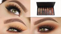 China Private Labelling Makeup 35 Colors Eyeshadow Palette , Same Quality As Morphe Eyeshadow for sale