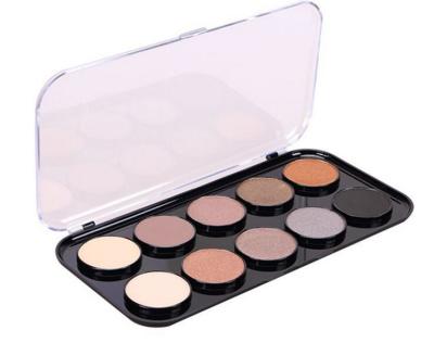 China Professional Wholesale High Pigment 10 Color Matte And Shimmer Eyeshadow Makeup Palette for sale