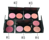 China Waterproof Face Makeup Blush Palette 5 Different Types For Travel for sale