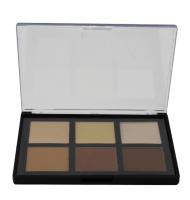 China Face Makeup Highlight And Contour Products 180g Weight With 6 Colors for sale