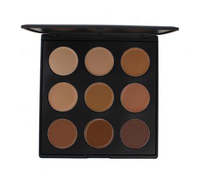 China No Logo Private Label  9 Color Waterproof Face Makeup Concealer Palette for sale