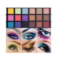 China Beauty Smokey Colorful Makeup Palette Dry Powder For All Ages OEM Logo for sale