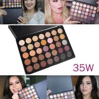 China Oem Eye makeup Pigmented Eyeshadow 35 Colour Pop Eyeshadow For Beauty for sale