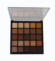 China Accept Private Label High Pigment 25 Colors Matte And Shimmer Professional Makeup Eyeshadow Palette for sale