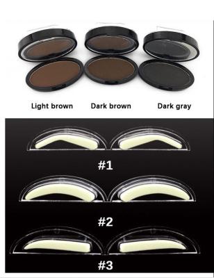 China Mineral Ingredients Eyebrows Makeup Products Eyebrow Powder Stamp For Lazy Woman for sale