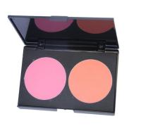 China Beautiful Sleek Lace Blush Palette Long Lasting 2 Color For All Occasion for sale