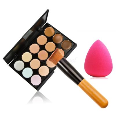 China Cream Contour Kit 15 Colors Contour Cream Makeup Concealer Palette for sale