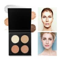 China Custom Face Makeup Highlighter Pressed Powder Sunscreen For Female for sale