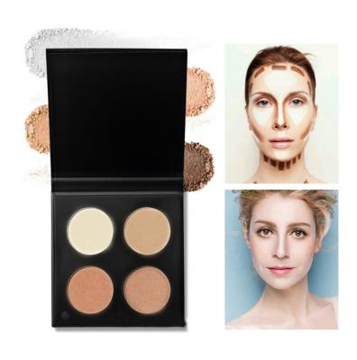 China Custom Face Makeup Highlighter Pressed Powder Sunscreen For Female for sale