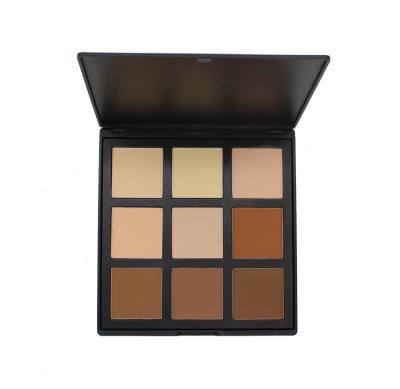 China Professional Contouring Makeup Products / Face Contouring Kit 9 Colors for sale