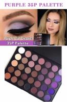 China Shimmer And Matte Eye Makeup Eyeshadow Pink And Purple Eyeshadow Palette for sale