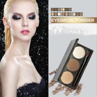 China Custom Eyebrows Makeup Products Long Lasting 3 Color 9.2X4.6X1cm Size for sale