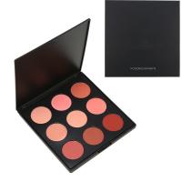 China Waterproof Cosmetics Mineral Makeup Blush Palette Shimmer And Matte For Daily Use for sale