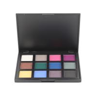 China Individual Cold Eyeshadow Palette Lightweight High Pigment With 12 Colors for sale