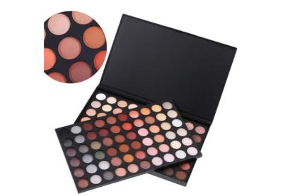 China Mineral Eye Makeup Cosmetics For Hazel Eyes , Glitter / Matte Orange Eyeshadow Palette for sale