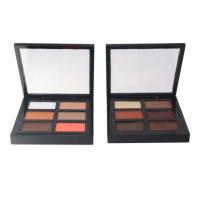 China Popular Eye Makeup Cosmetics Custom Warm Eyeshadow Palette 6 Colors For Brown Eyes for sale