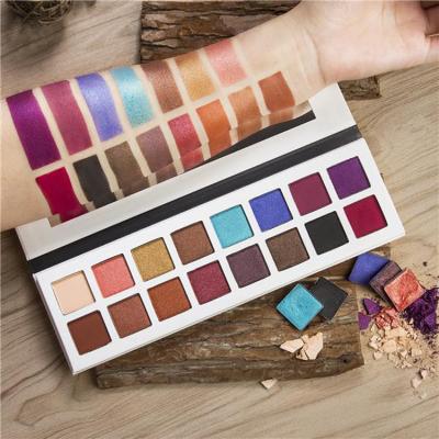 China Amazing Eye Makeup Eyeshadow , High Pigment Eyeshadow Palette Long Lasting for sale
