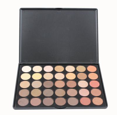 China Logo Printing 35 Color Nature Glow Eyeshadow , Natural Beauty Palette for sale