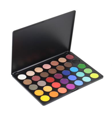 China Cosmetics 35 color eyeshadow palette private label for woman for sale