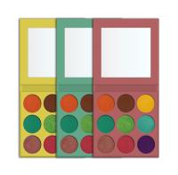 China Wholesale High Quality Private Label 9 Color Eyeshadow Palette With Free Choice for sale