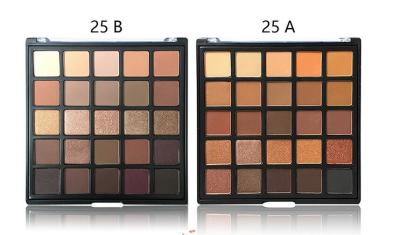 China Professional Makeup 25 Color High Pigment Eyeshadow Palette Private Label for sale