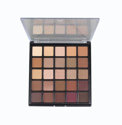China No logo Naked Eyeshadow Palette 25 Color Private Label Eyeshadow Palette for sale