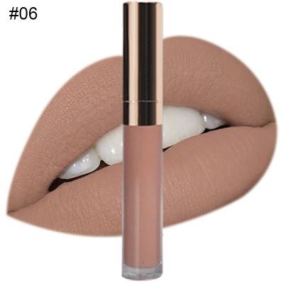 China Matte Liquid Lipstick Lip Makeup Products Waterproof High Pigment Mineral Ingredient for sale