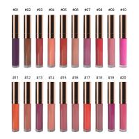 China Tint Highly Pigmented Lipstick Matte 20 Colors Synthetic Hair Not Sticky for sale
