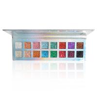 China 16 Colors Matte Mineral Eyeshadow , Longlasting Makeup Eyeshadow Palette MSDS Marked for sale