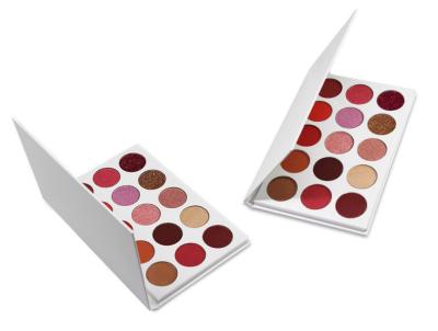 China Multi Shades Eye Makeup Eyeshadow DIY Paper Palette With MSDS Certification for sale