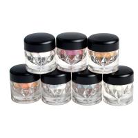 China Mini Duochrome Loose Powder Pigments Colorful Makeup Palette Easy Coloring for sale