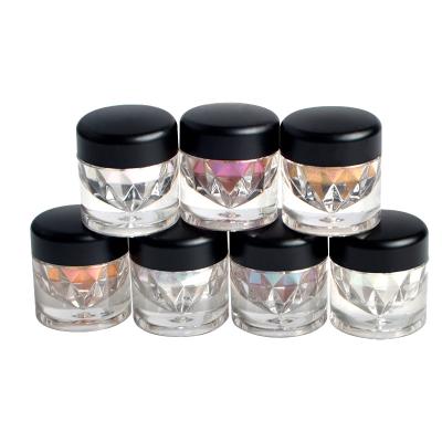 China Mini Duochrome Loose Powder Pigments Colorful Makeup Palette Easy Coloring for sale