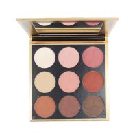 China High Pigment Eye Makeup Eyeshadow 9 Colors Matte Palette Safe Ingredients for sale
