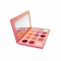 China Cosmetics Makeup Eye Makeup Eyeshadow Colorful Finish Custom Your Own 15 Colors for sale