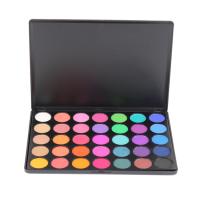 China Matte Warm Color Eyeshadow Palette High Pigment OEM ODM 35 Colors Waterproof for sale