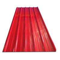 China Corrugated Galvanized Steel Sheet Non Oiled Full Hard Hardness for sale
