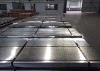 China Big Spangle Galvanized Steel Sheet DX52D Z140 Wear Resistant Thin Plates for sale