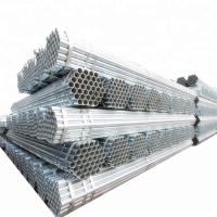 China Pre 1 1/2 Half Circle Galvanized Corrugated Steel Pipe Non Oiled for sale