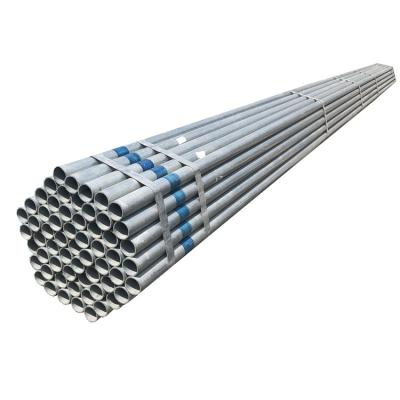 China ASTM A53 Welded ERW Pipes Mild Low Carbon Round Galvanized Steel Tube for sale