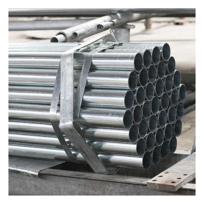 China STM A106 A36 A53 1.0033 BS 1387 MS ERW Hollow Steel Pipe for sale